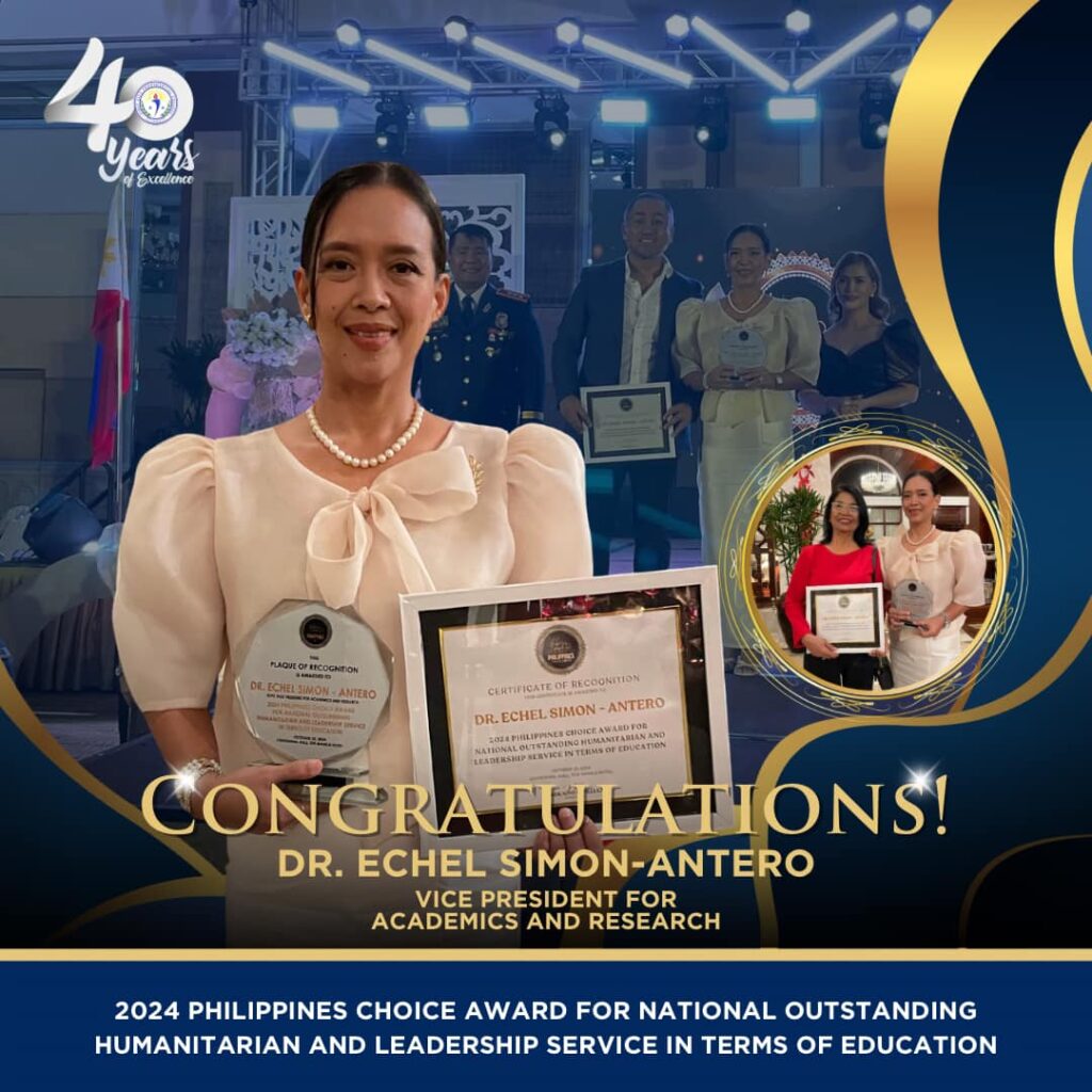 Prestigious 2024 Philippines Choice Award for National Outstanding ...