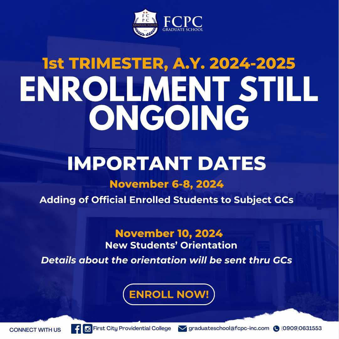 FCPC – First City Providential College